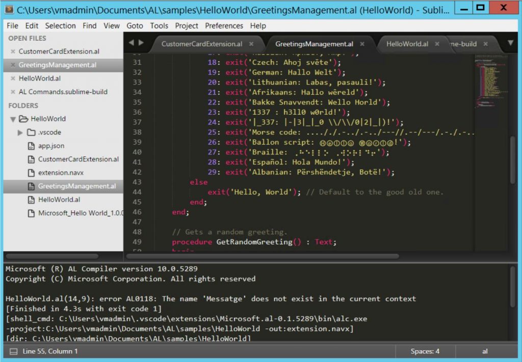 Get the Modern Development Experience in Sublime Text – hougaard.com