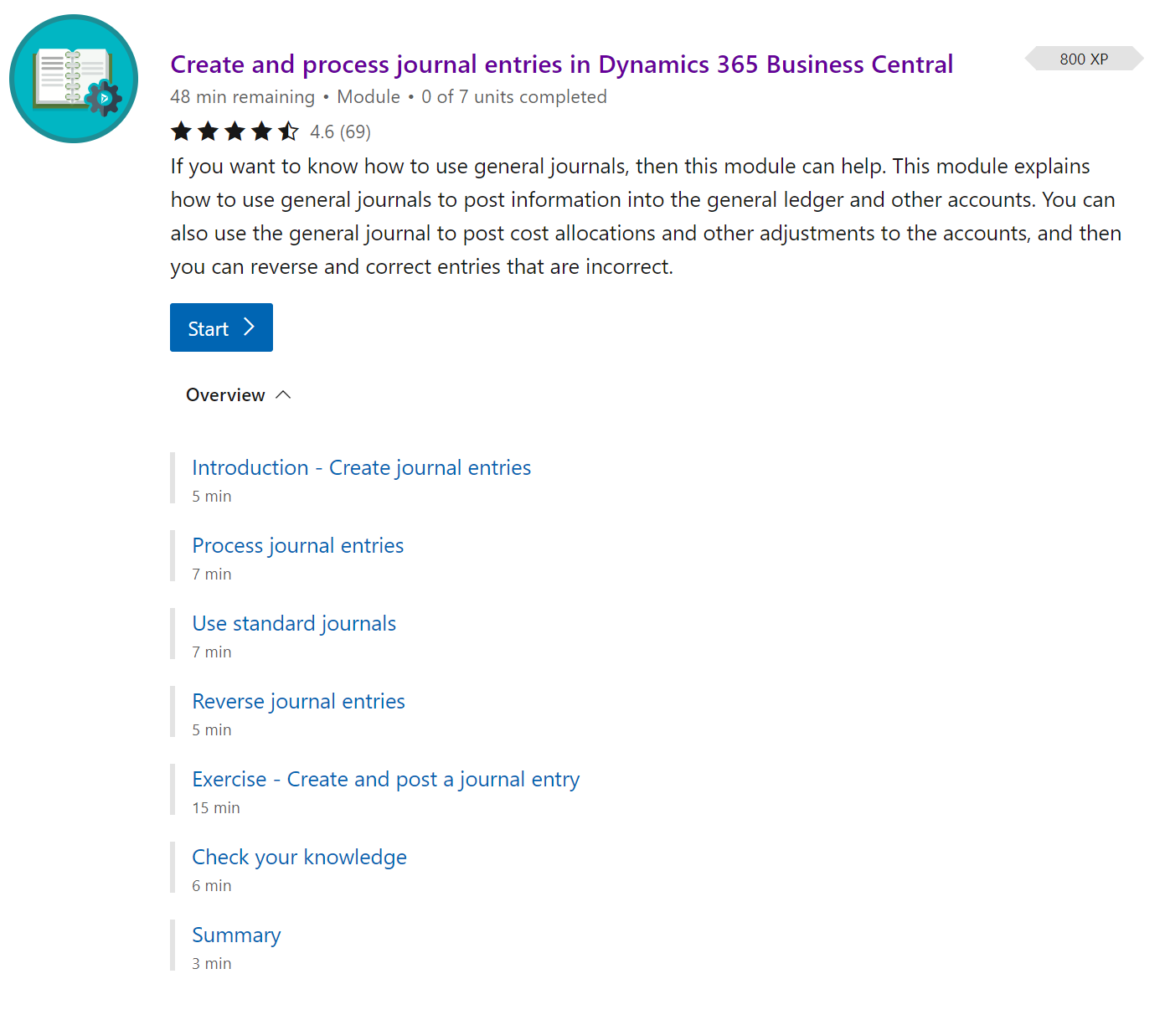 Learn Business Central at Microsoft Learn – hougaard.com