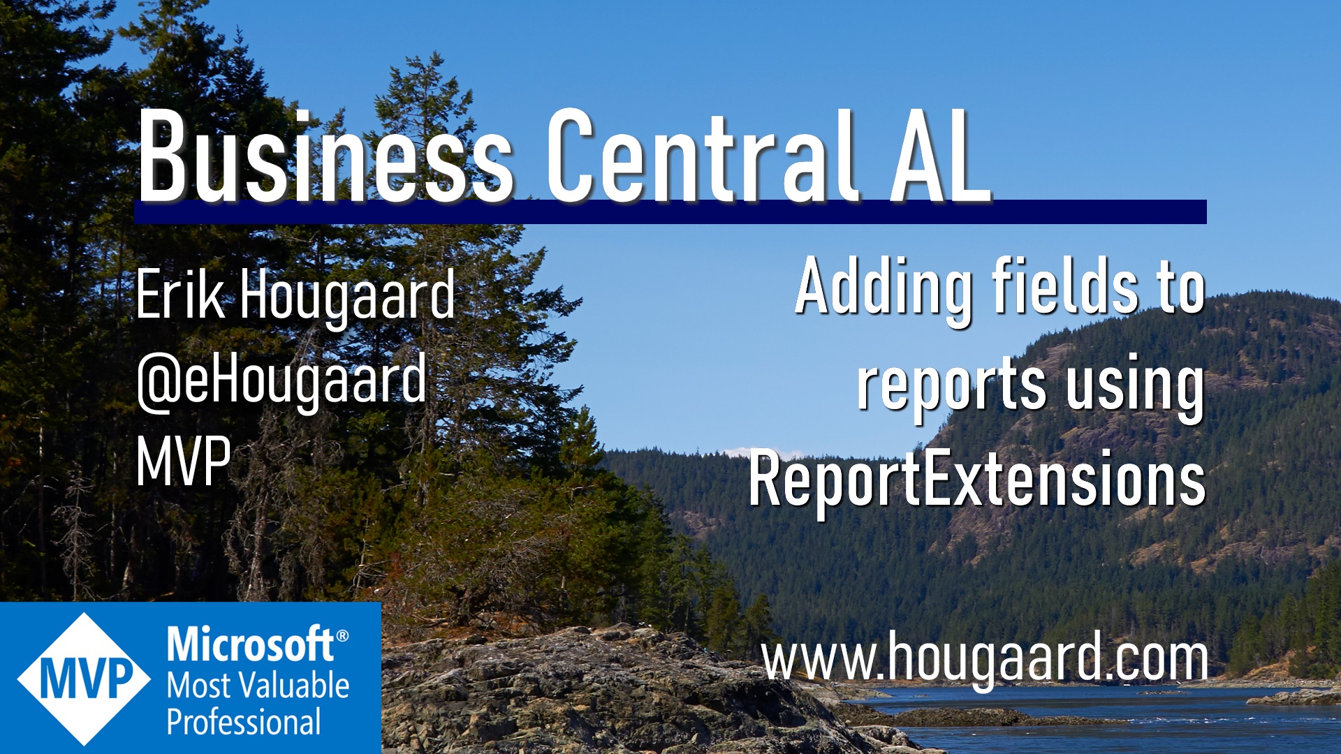Adding fields to reports with ReportExtensions – hougaard.com