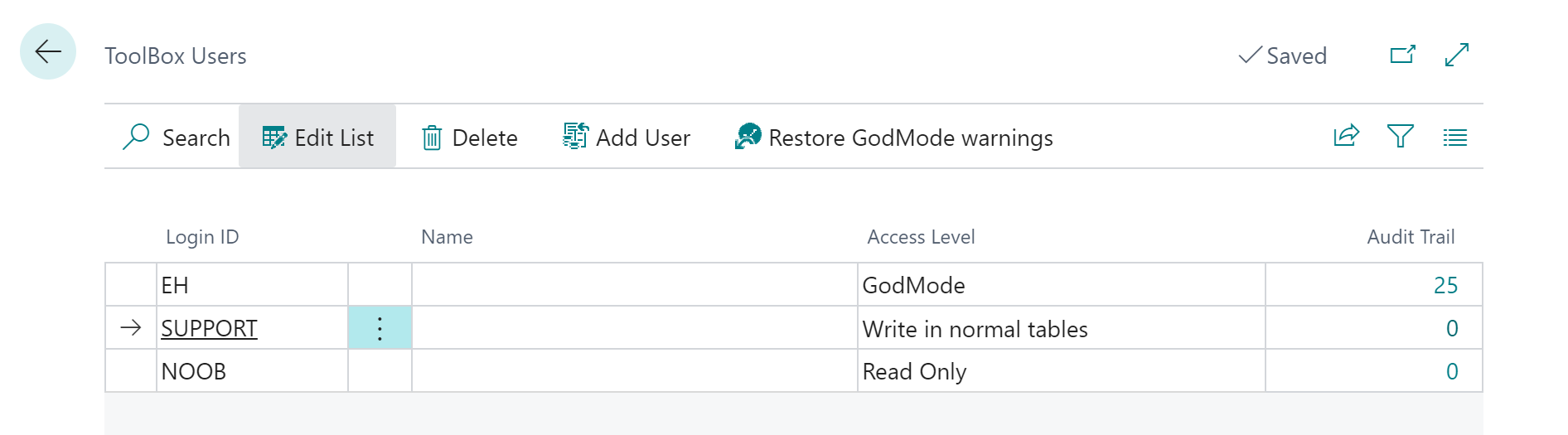 2.0 ToolBox User guide – User Management – hougaard.com